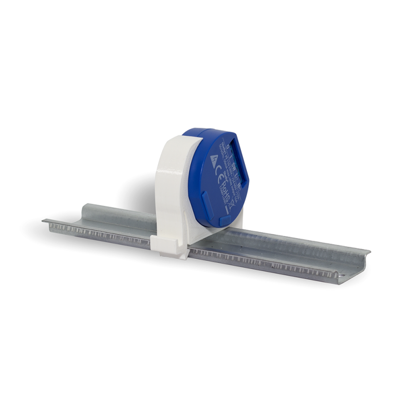DIN Mini Rail Adapter for Shelly 1 and Shelly 1PM Smart Relay