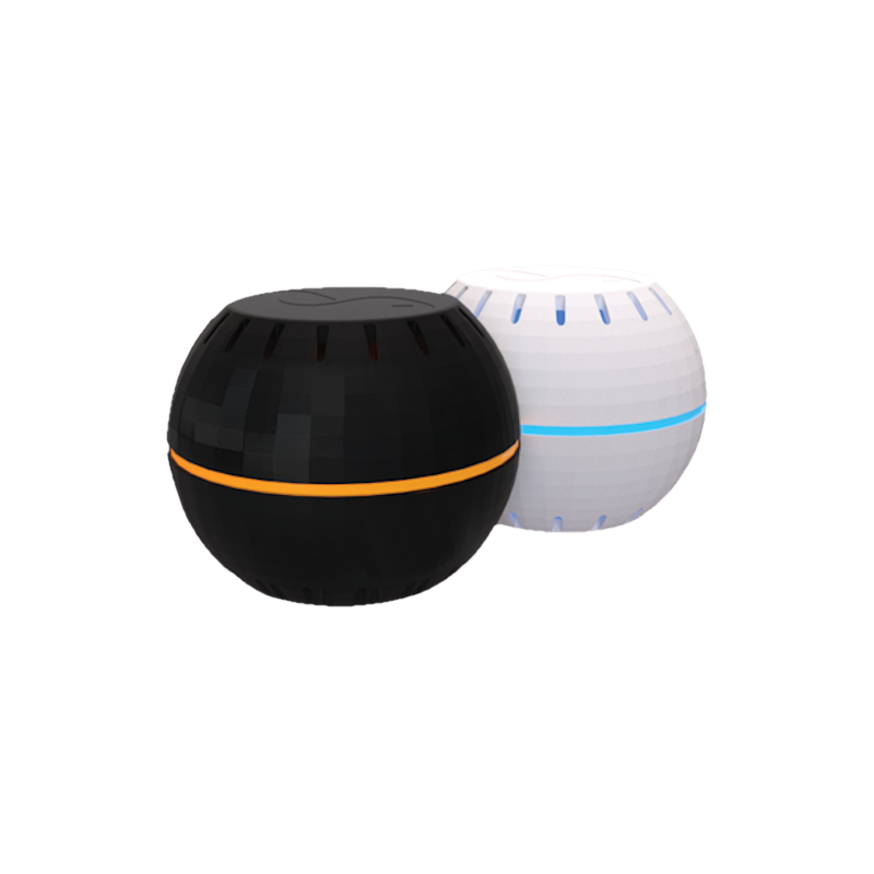 Wi-Fi temperature and humidity sensor, black