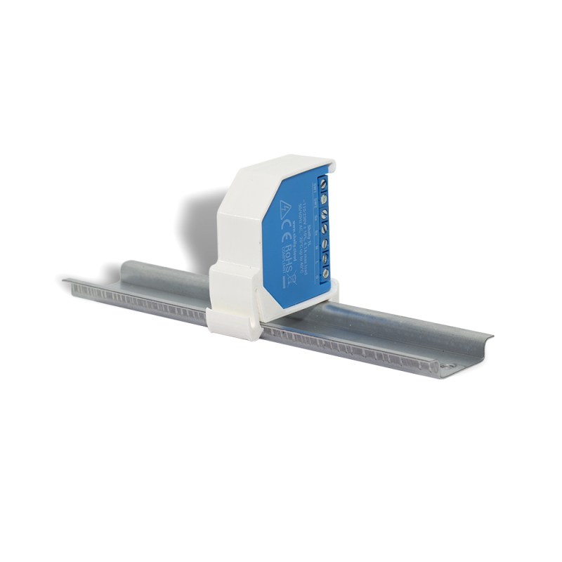 DIN Mini Rail Adapter for Shelly Dimmer, Shelly RGBW and Shelly 1L ...
